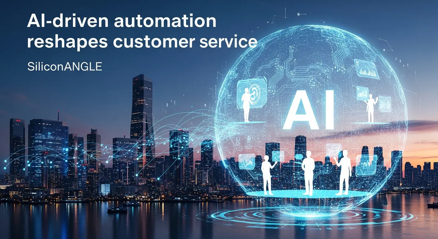 AI-driven automation reshapes customer service - SiliconANGLE – AI Academy