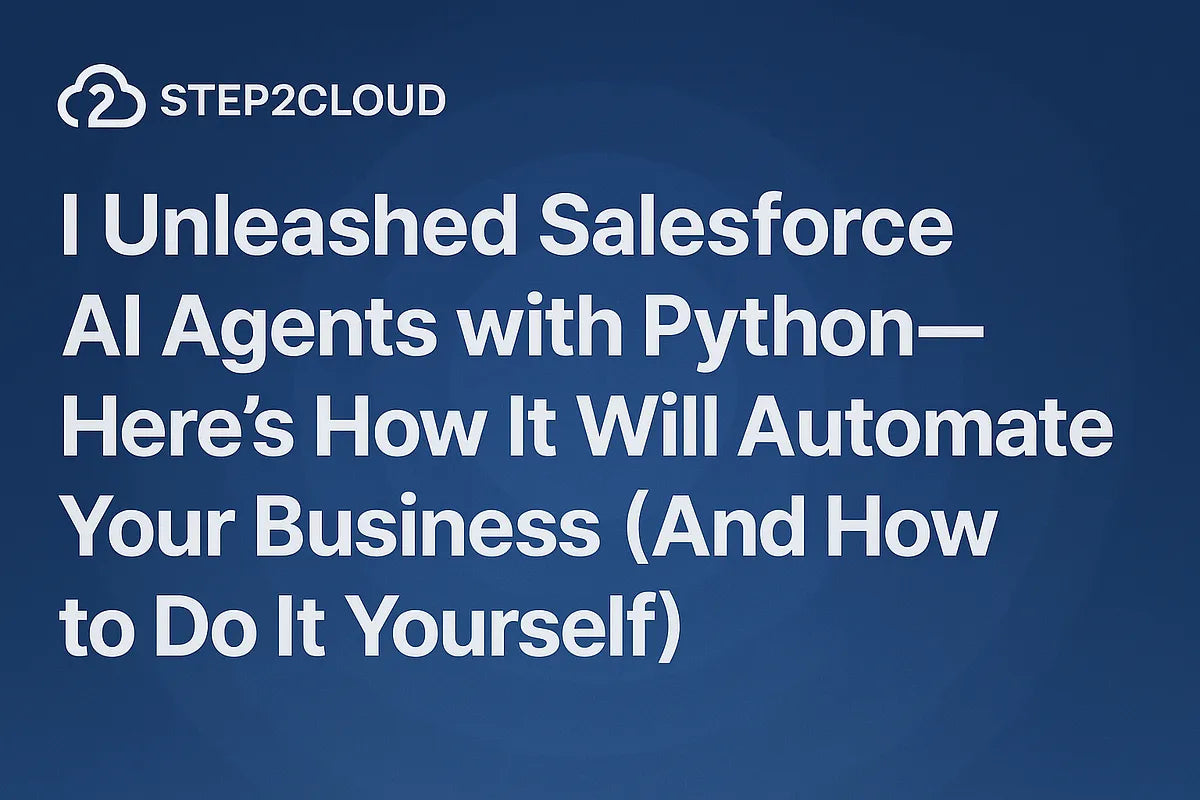 Automatizacija Salesforce-a uz pomoć AI: Kako koristiti Agentforce i ...