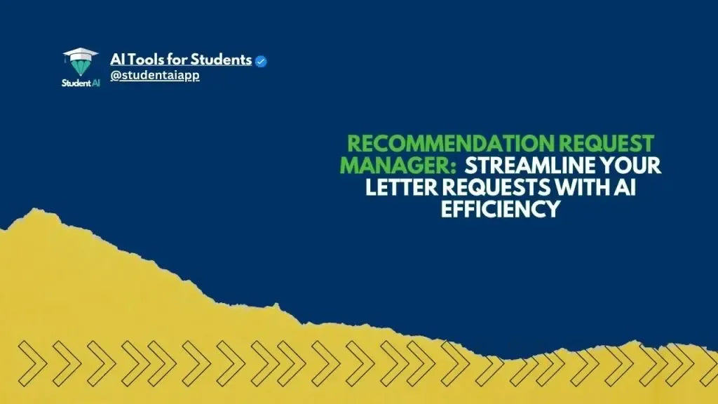 Efikasno Upravljanje Zahtjevima za Preporuke: Kako Alat StudentAI Može ...