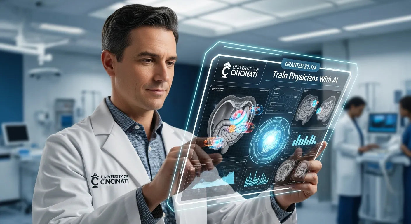 University of Cincinnati Granted $1.1M to Train Physicians With AI – AI ...